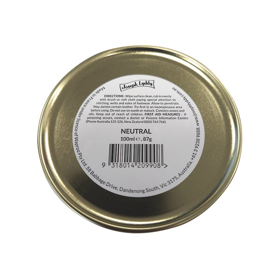 Joseph Lyddy Dubbin, Neutral 100ml - JL0970125 – Blue Heeler Boots