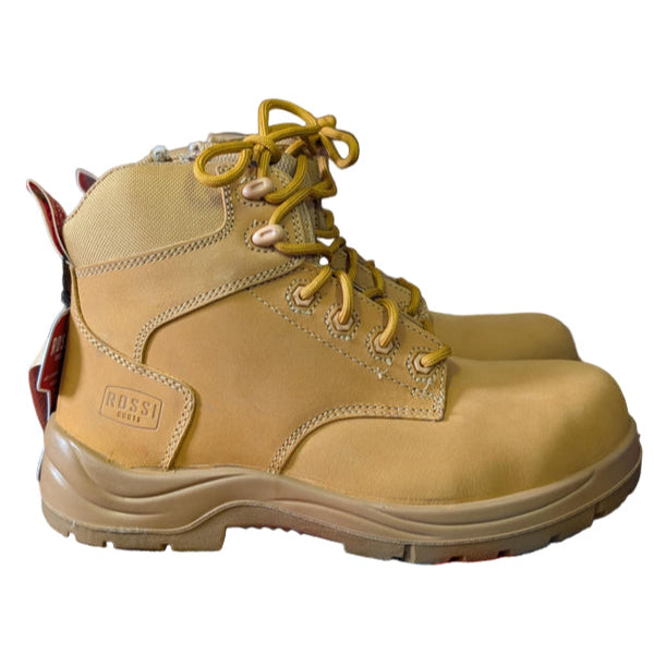 Rossi Ian Zip Side Safety Boot - R7106 – Blue Heeler Boots